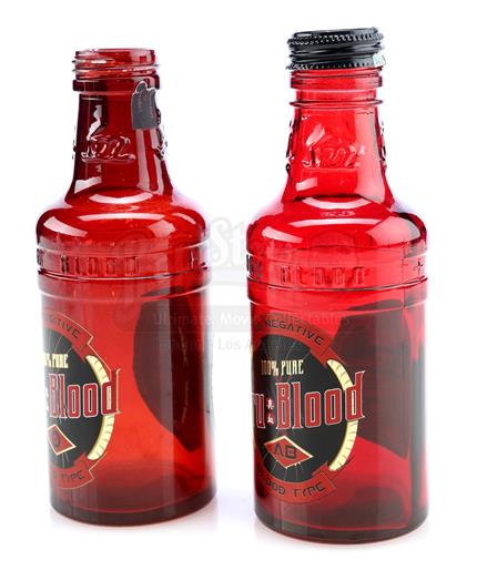 TRUE BLOOD (2008 - 2014) - Two Bottles Of ‘Tru Blood’ Plasma Protein ...