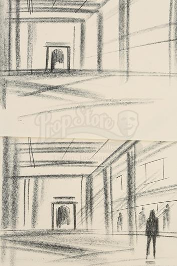 TWILIGHT (2008) - Alice Cullen’s Dance Studio Sketch Prints Set