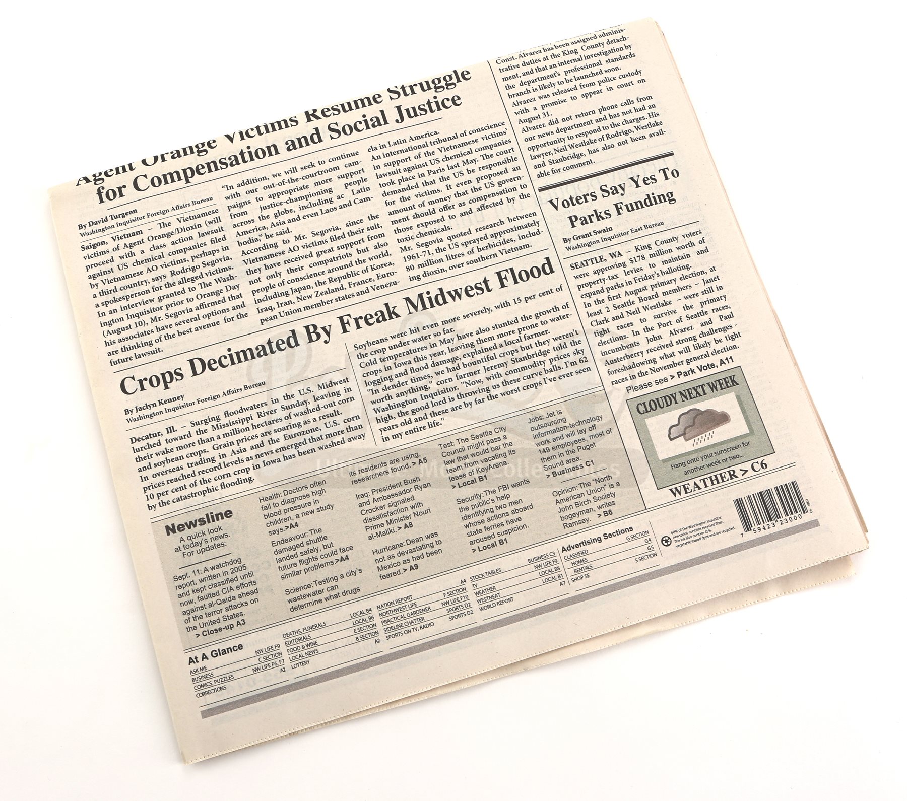Washington Inquisitor 'Serial Killer' Newspaper