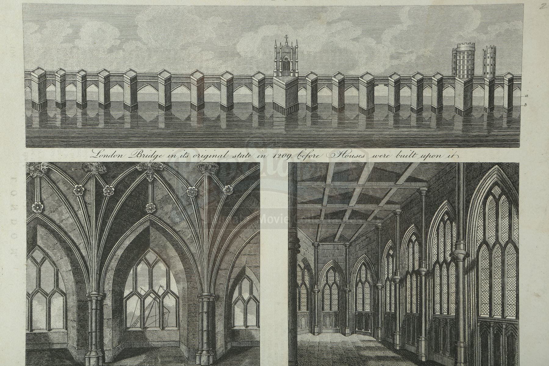 Cullen House Framed London Bridge Diagram