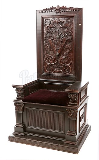 Aro's Volturi Carved Wood Throne