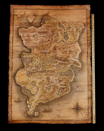 Map of Azeroth - Current price: $3000