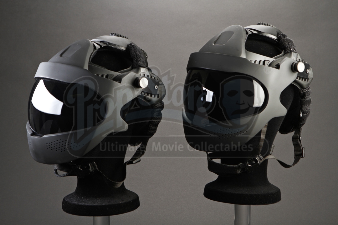 ENDER'S GAME - Pair of Drone Helmets 02 - Current price: $1000