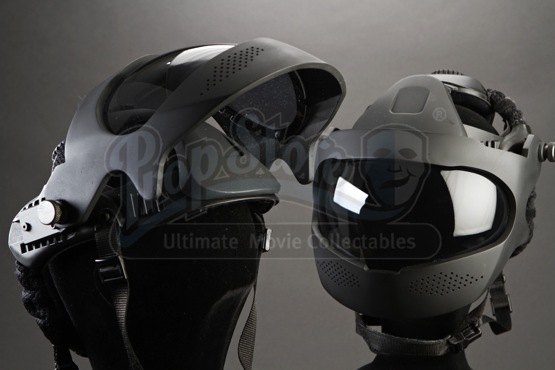 ENDER'S GAME - Pair of Drone Helmets 02 - Current price: $1000