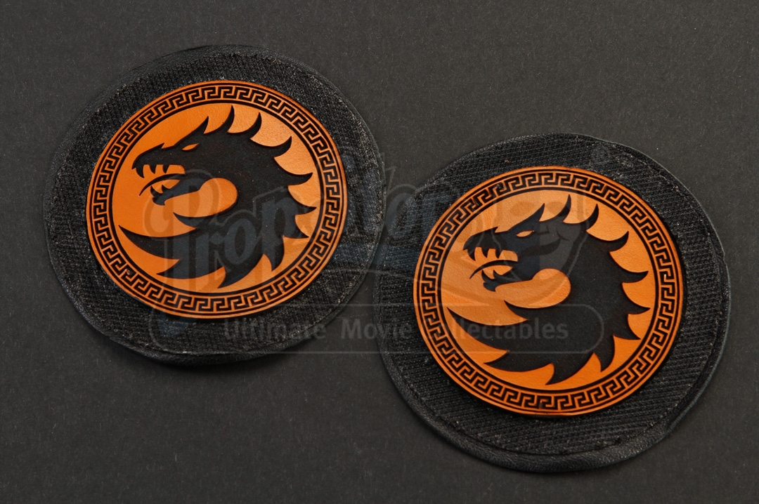 ENDER'S GAME - Pair of Dragon Army Patches 03 - Current price: $190