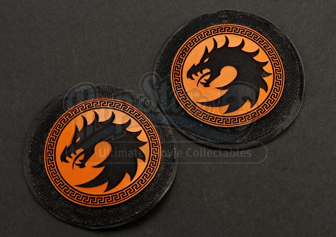ENDER'S GAME - Pair of Dragon Army Patches 03 - Current price: $190