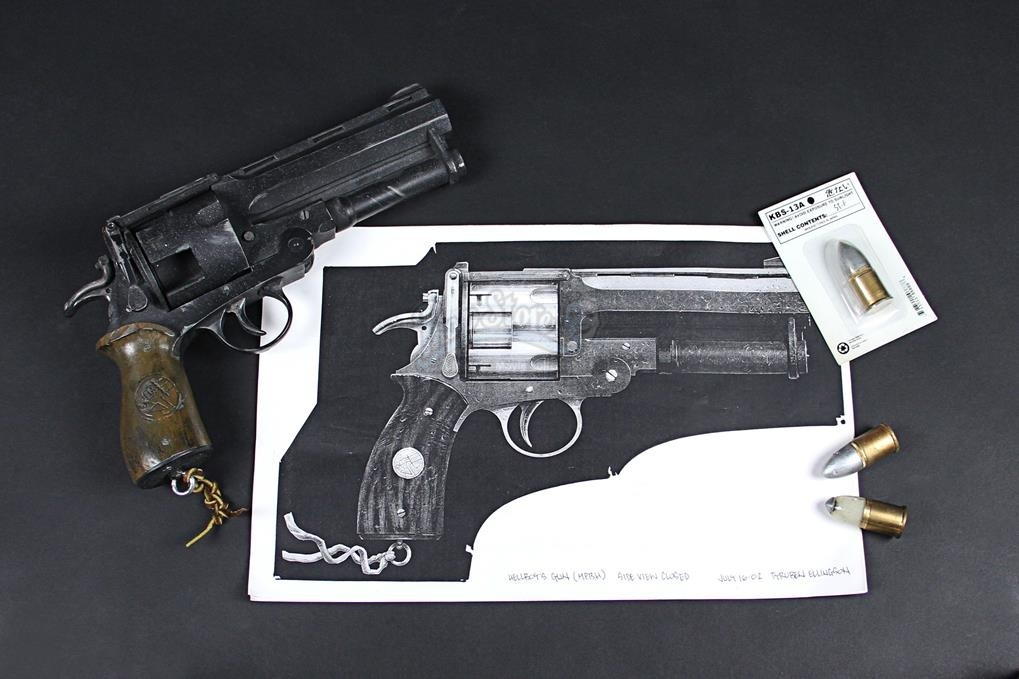 Hellboy’s (Ron Perlman) Good SamaritanPistol, Bullets & Design Prints