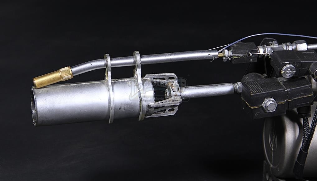 A stunt prop flamethrower from Ridley Scott’sAlien prequel Prometheus ...