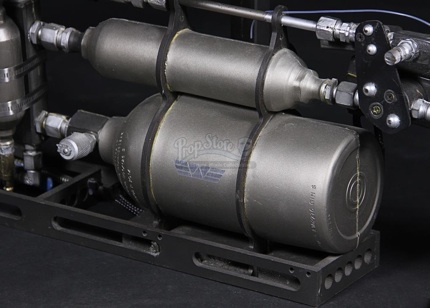 A stunt prop flamethrower from Ridley Scott’sAlien prequel Prometheus ...