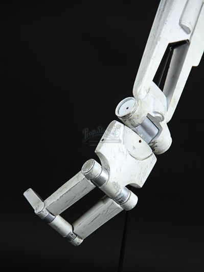 A battle droid arm from George Lucas’ sci-fi prequel Star Wars: The ...
