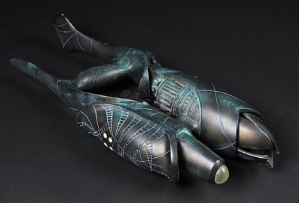 Well-used during production, the weapon remains in good condition ...