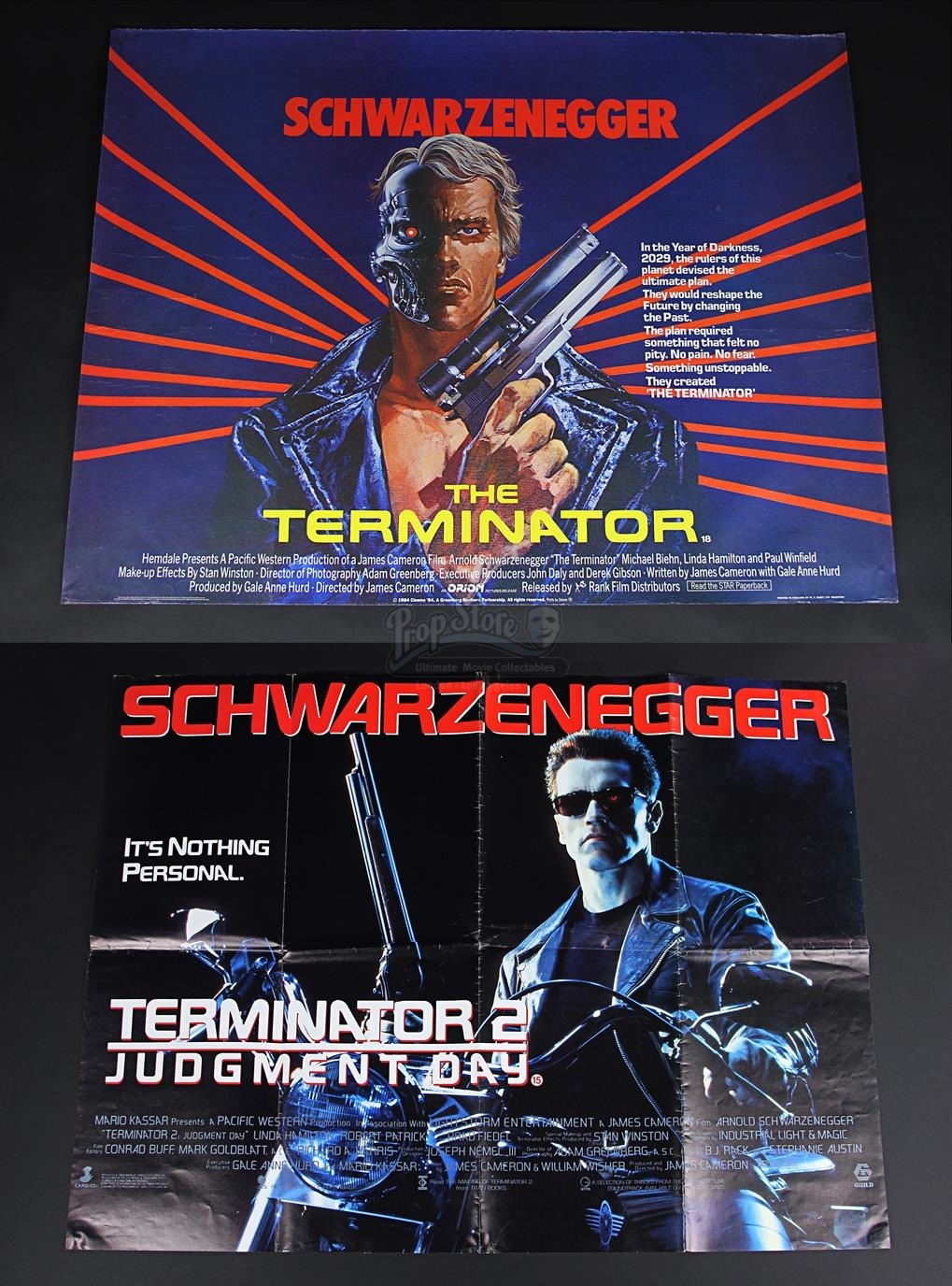 THE TERMINATOR (1984) & TERMINATOR 2:JUDGMENT DAY (1991)