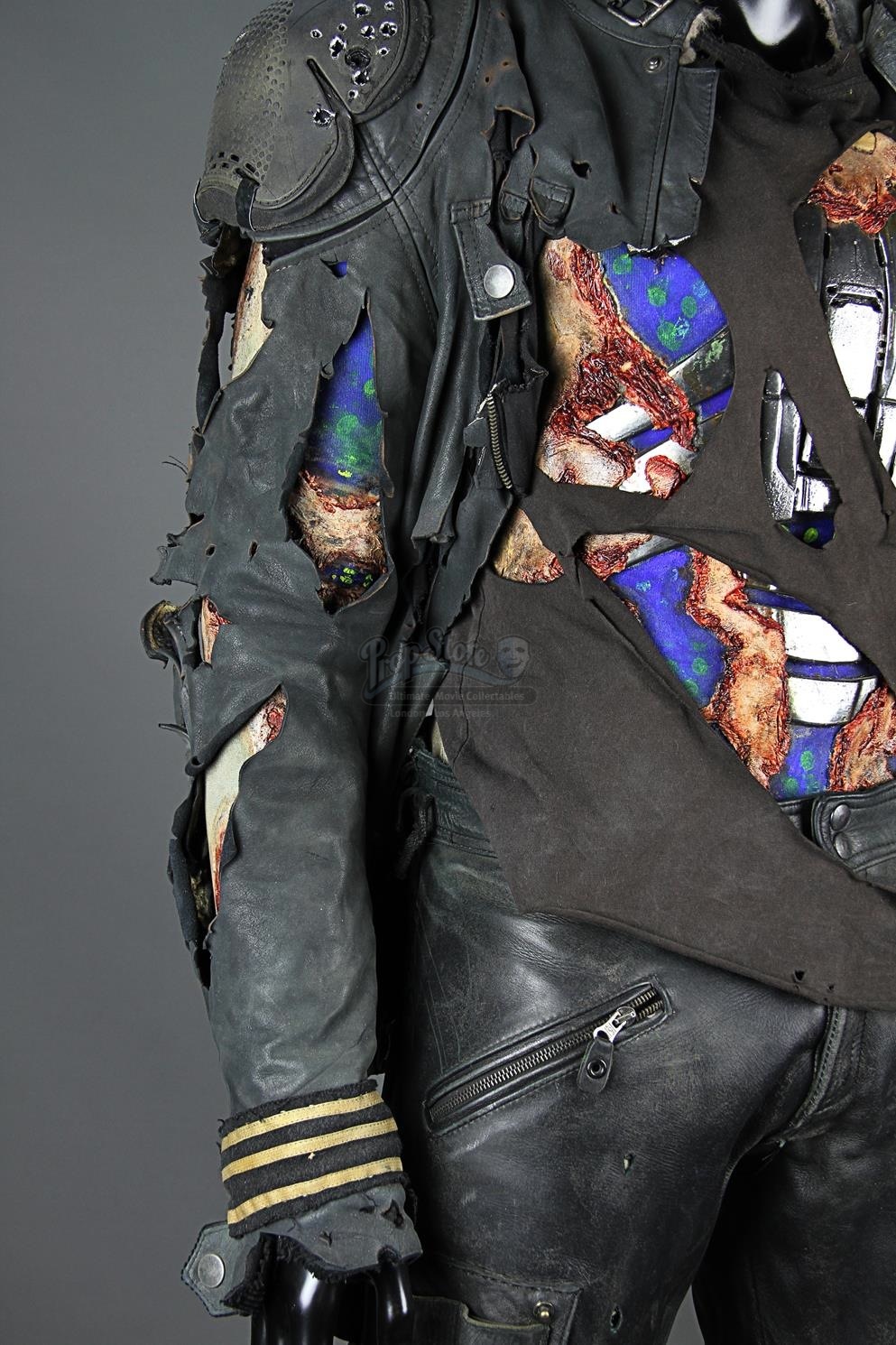 A full Terminator costume worn by Marcus Wright (Sam Worthington)in McG ...