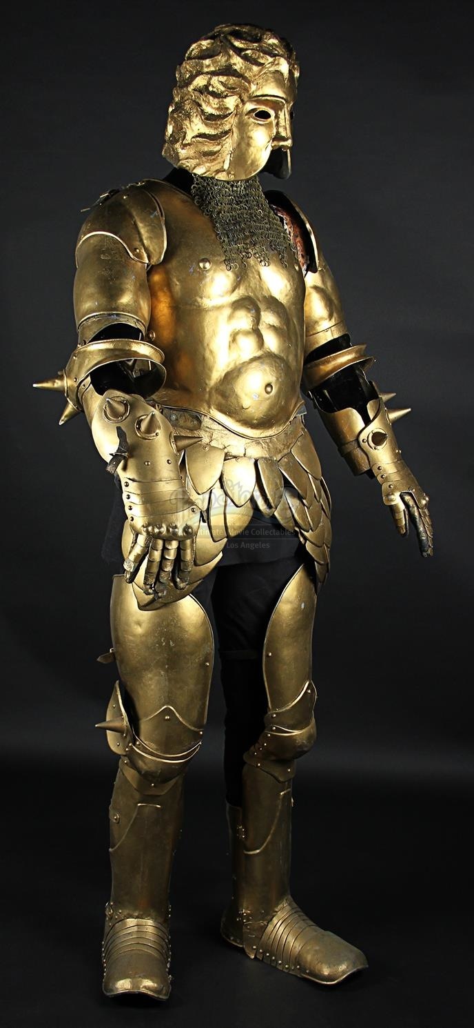 Lot #367 EXCALIBUR (1981) - Mordred's (Robert Addie) Suit 'Golden' Armour
