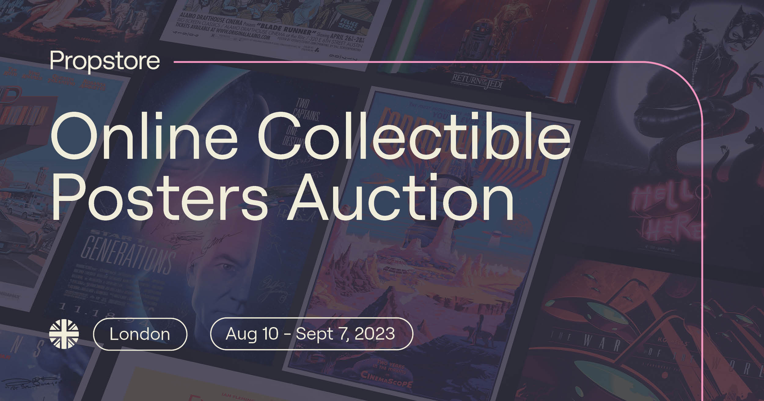 Online Collectible Posters Auction: London 2023