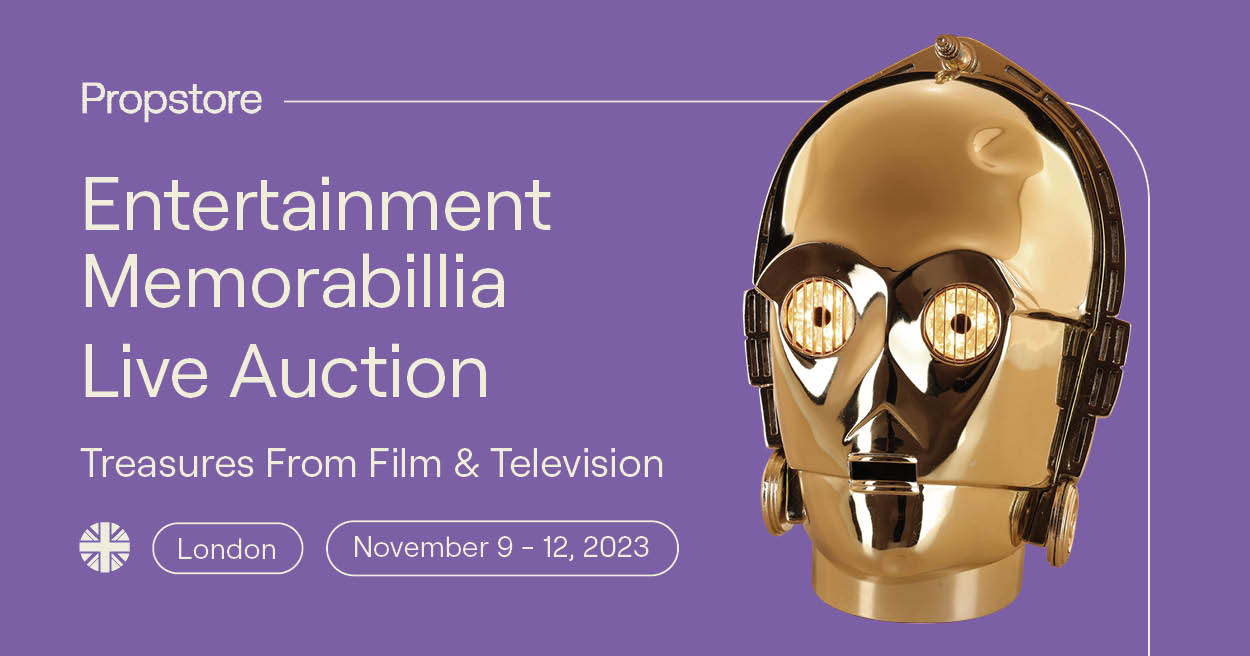 Entertainment Memorabilia Live Auction London 2023: Featured Items ...